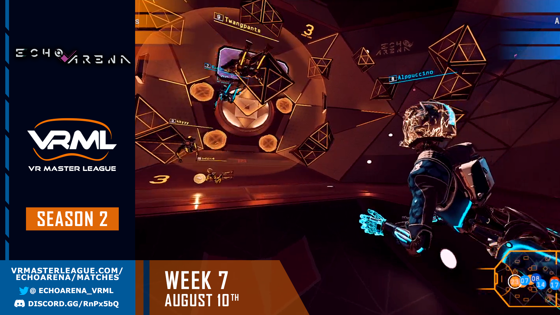 Echo Arena - VR Master League - Esports