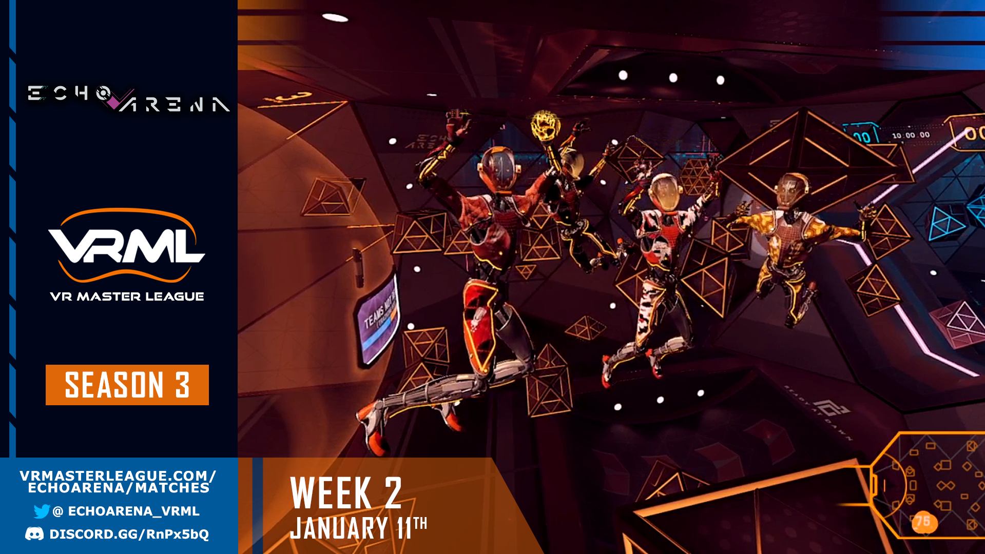 Echo Arena - VR Master League - Esports