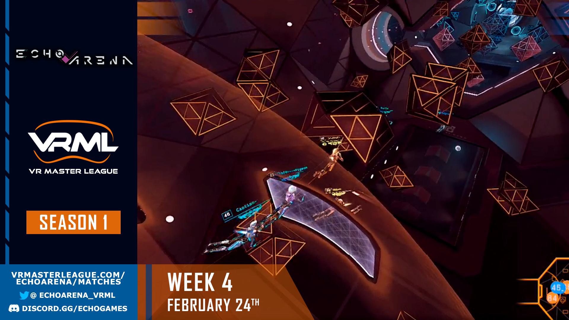 Echo Arena - VR Master League - Esports