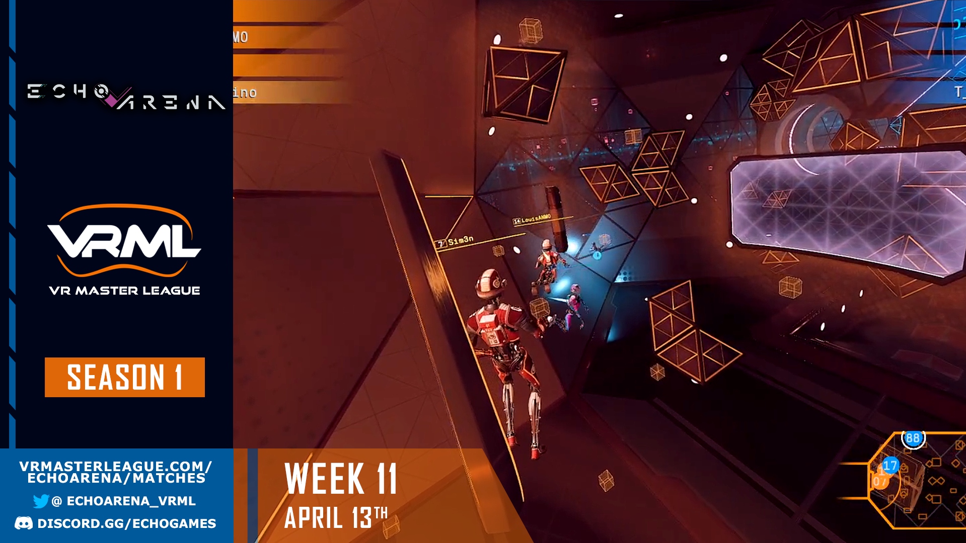 Echo Arena - VR Master League - Esports