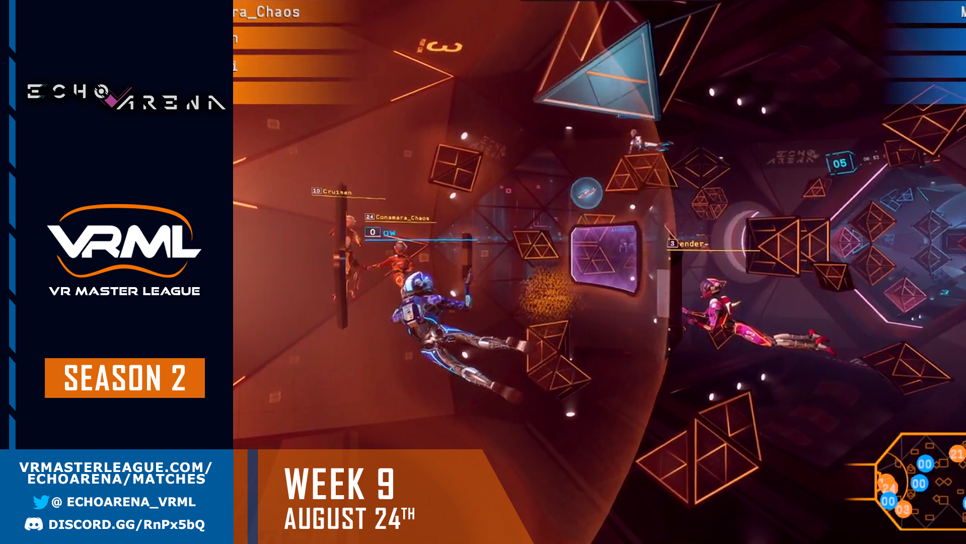 Echo Arena - VR Master League - Esports