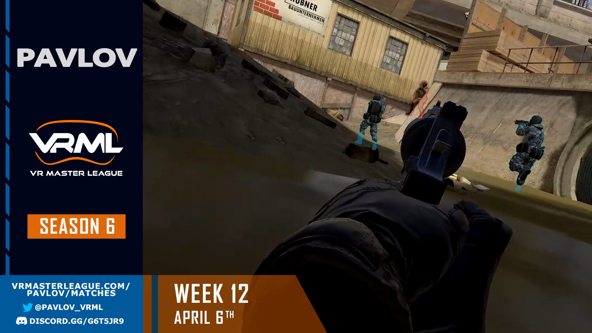 Pavlov - VR Master League - Esports