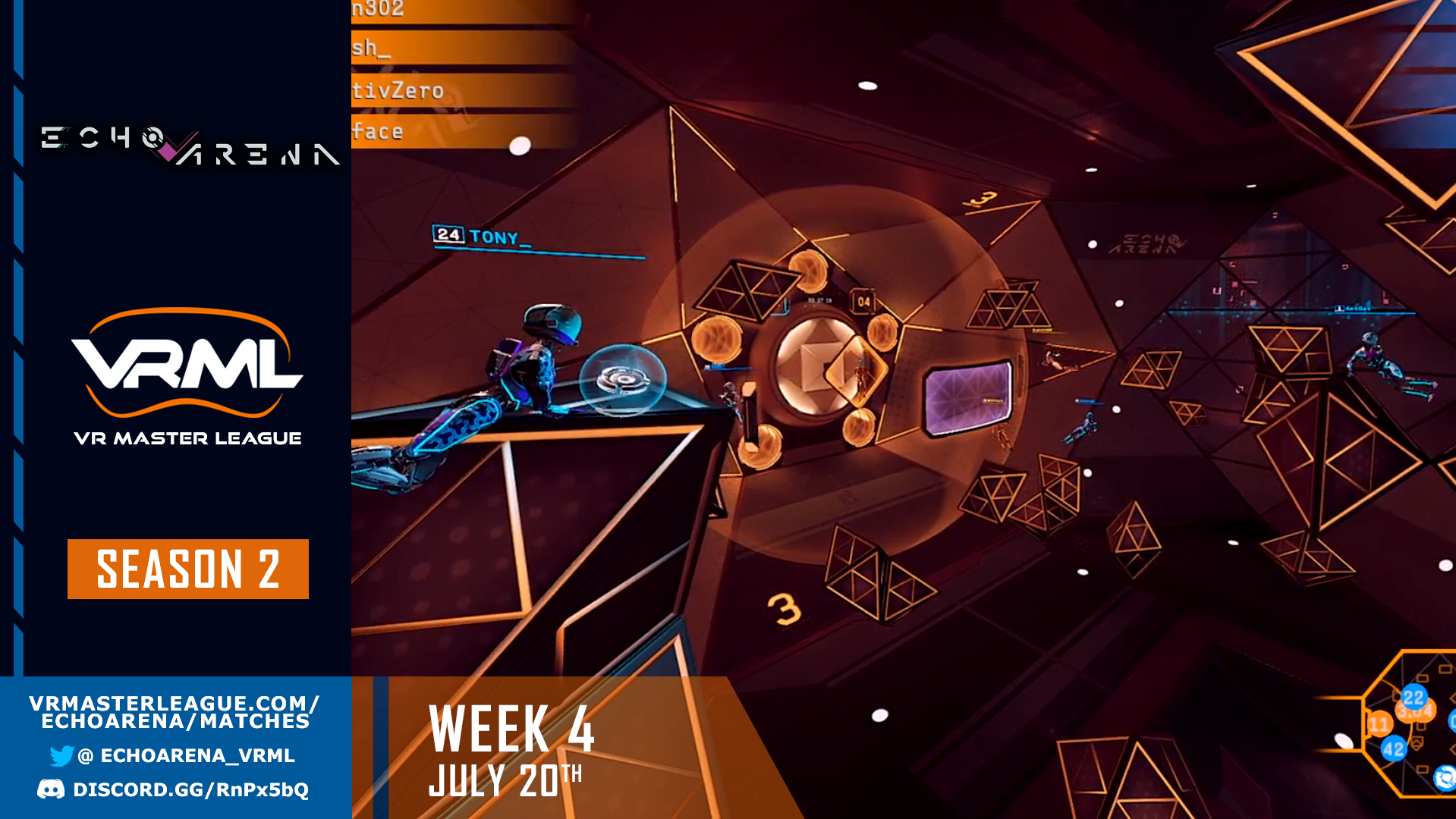 Echo Arena - VR Master League - Esports