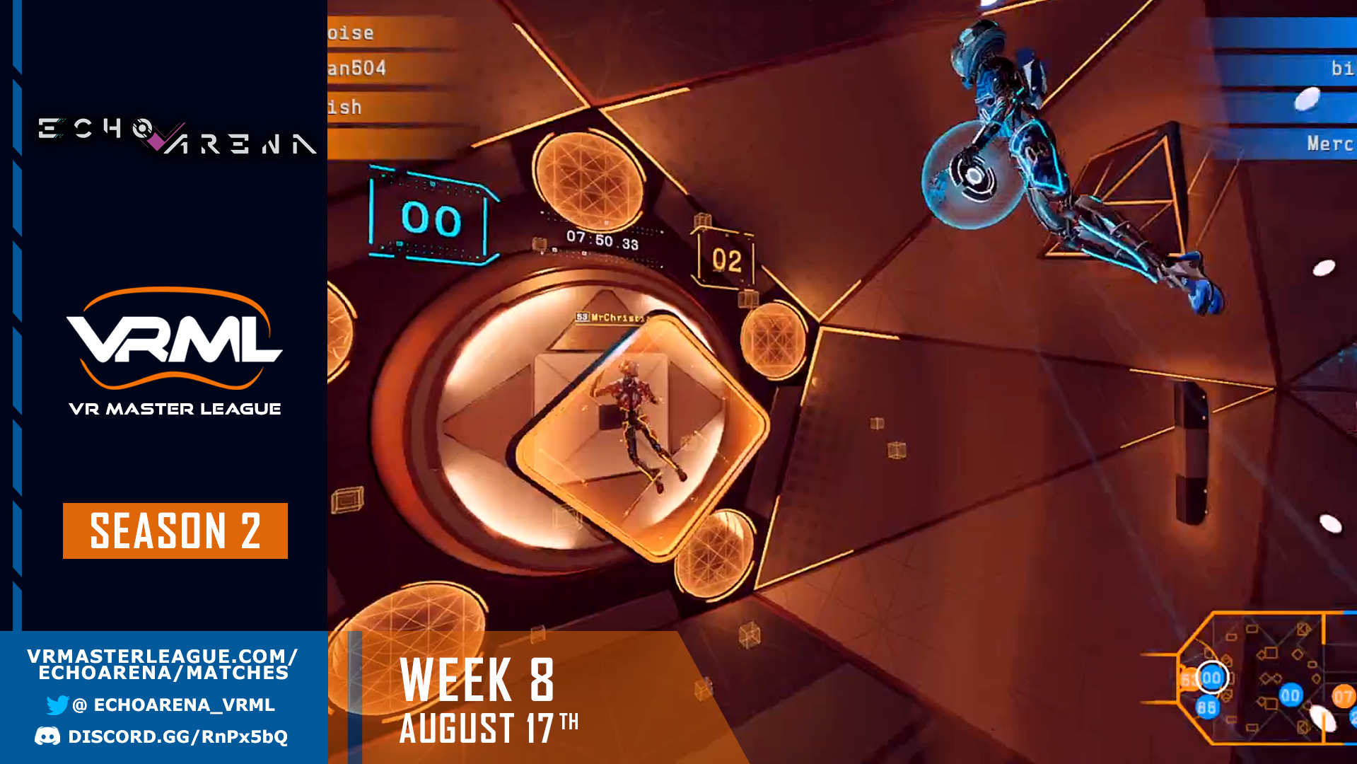 Echo Arena - VR Master League - Esports