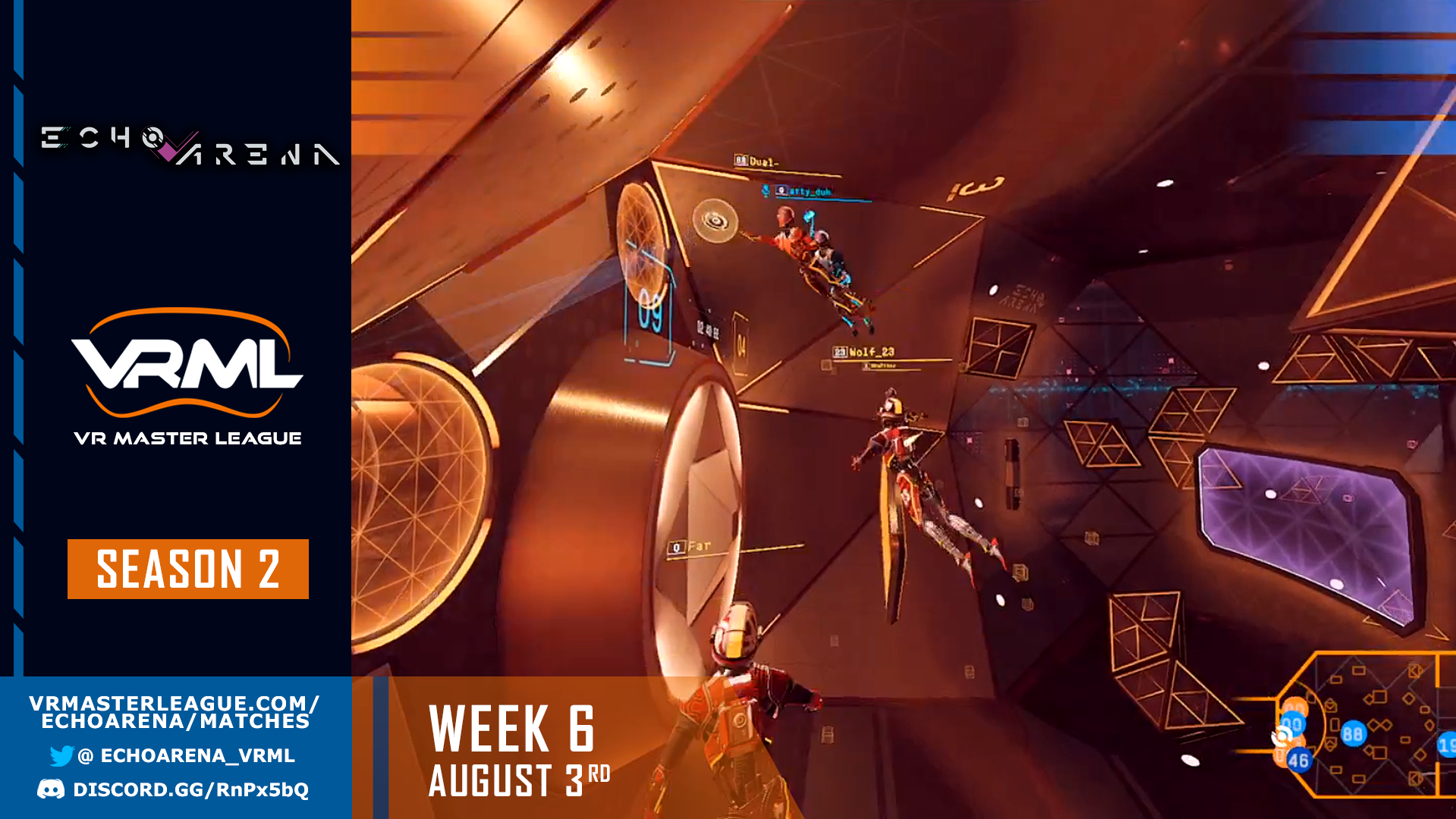 Echo Arena - VR Master League - Esports